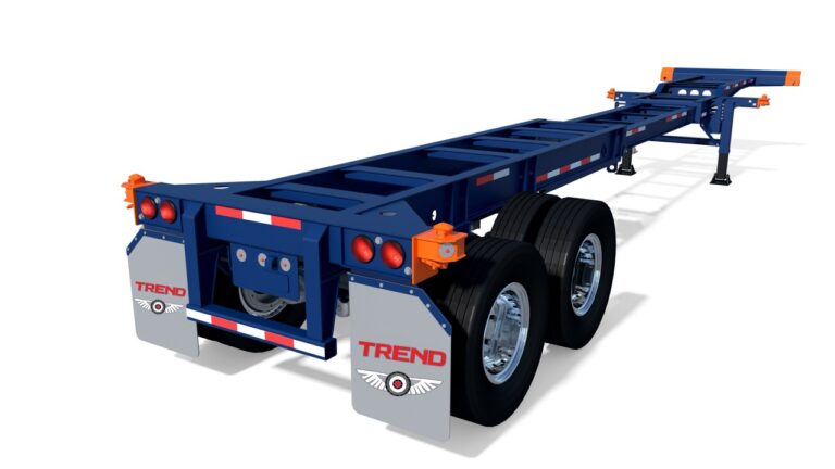 20-40-45 Tri-Axle Chassis Leasing & Rental | Trend Chassis