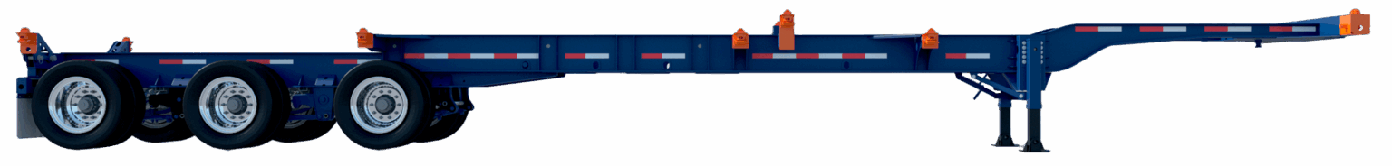 20-40-45 Tri-Axle Chassis Leasing & Rental | Trend Chassis