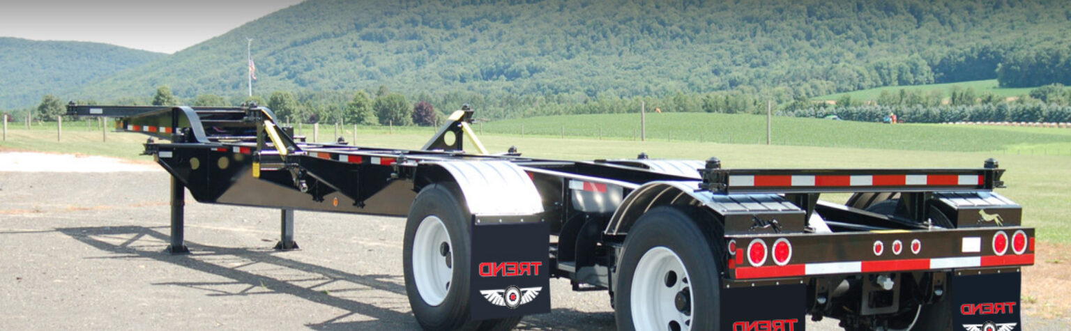 20-40-45 Tri-Axle Chassis Leasing & Rental | Trend Chassis